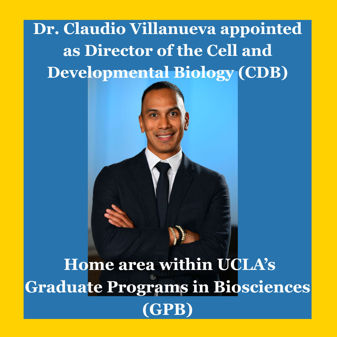 Dr. Claudio Villanueva appoined the new Home Area Director for Cell and ...
