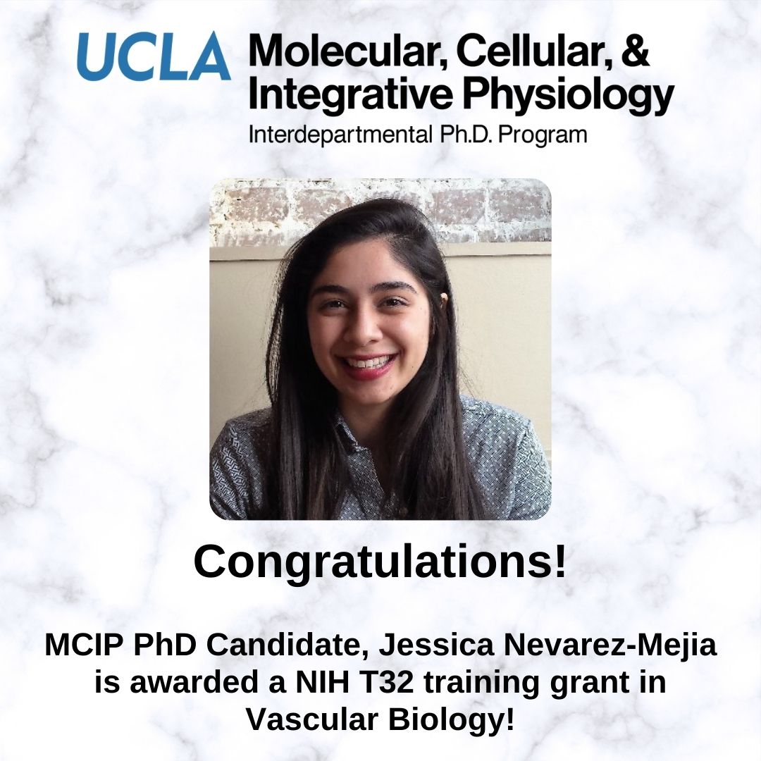 Congratulations to MCIP PhD Candidate, Jessica Nevarez-Mejia who ...