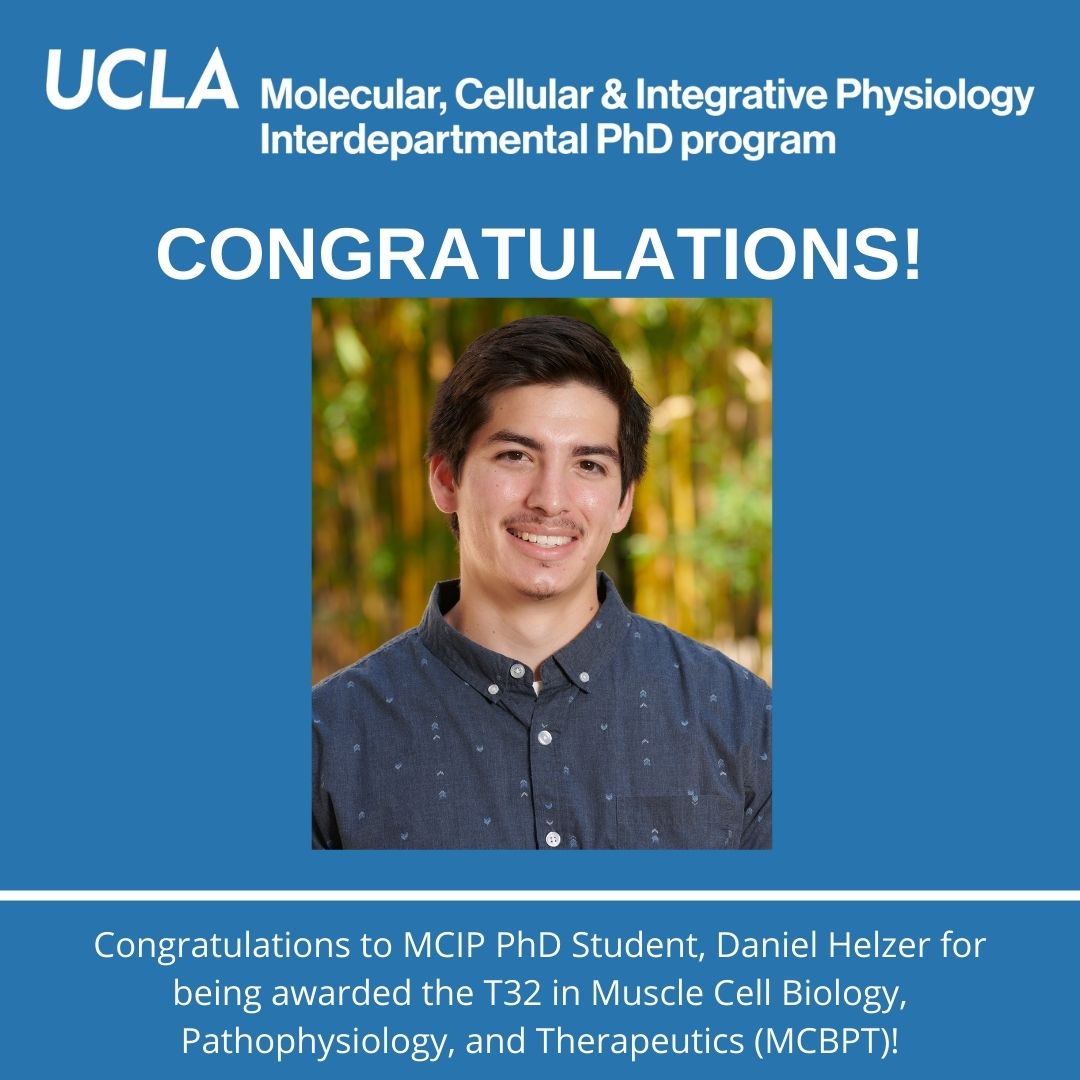 Congratulations to MCIP PhD Student, Daniel Helzer for being awarded ...